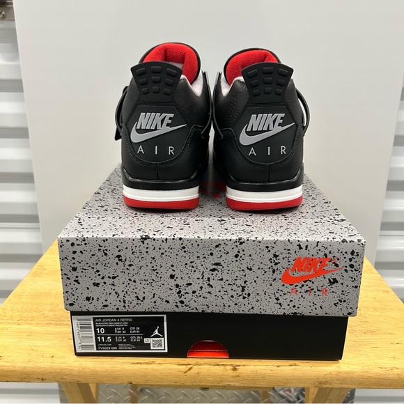 Jordan | Shoes | Nike Air Jordan 4 Iv Retro Bred Reimagined Fv529006 Sz ...